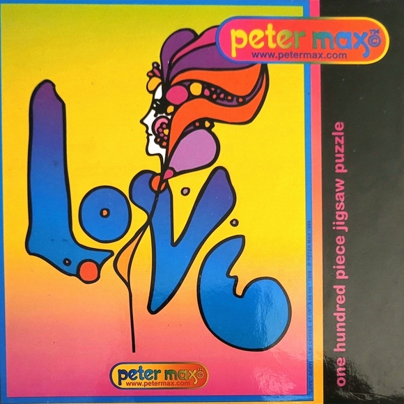 Ceaco Inc | Toys | 999 Peter Max Love Pop Art 10 Piece Jigsaw Puzzle 23 X 18 Cm New Old Stock ...